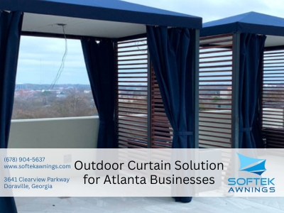 Softek Awnings Helps Atlanta Restaurants Maximize Outdoor Seating with Patio Enclosures