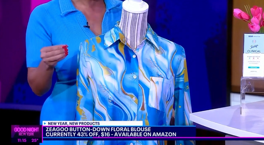 Highly Recommended by GoodNight New York: Zeagoo Patterned Shirt ...