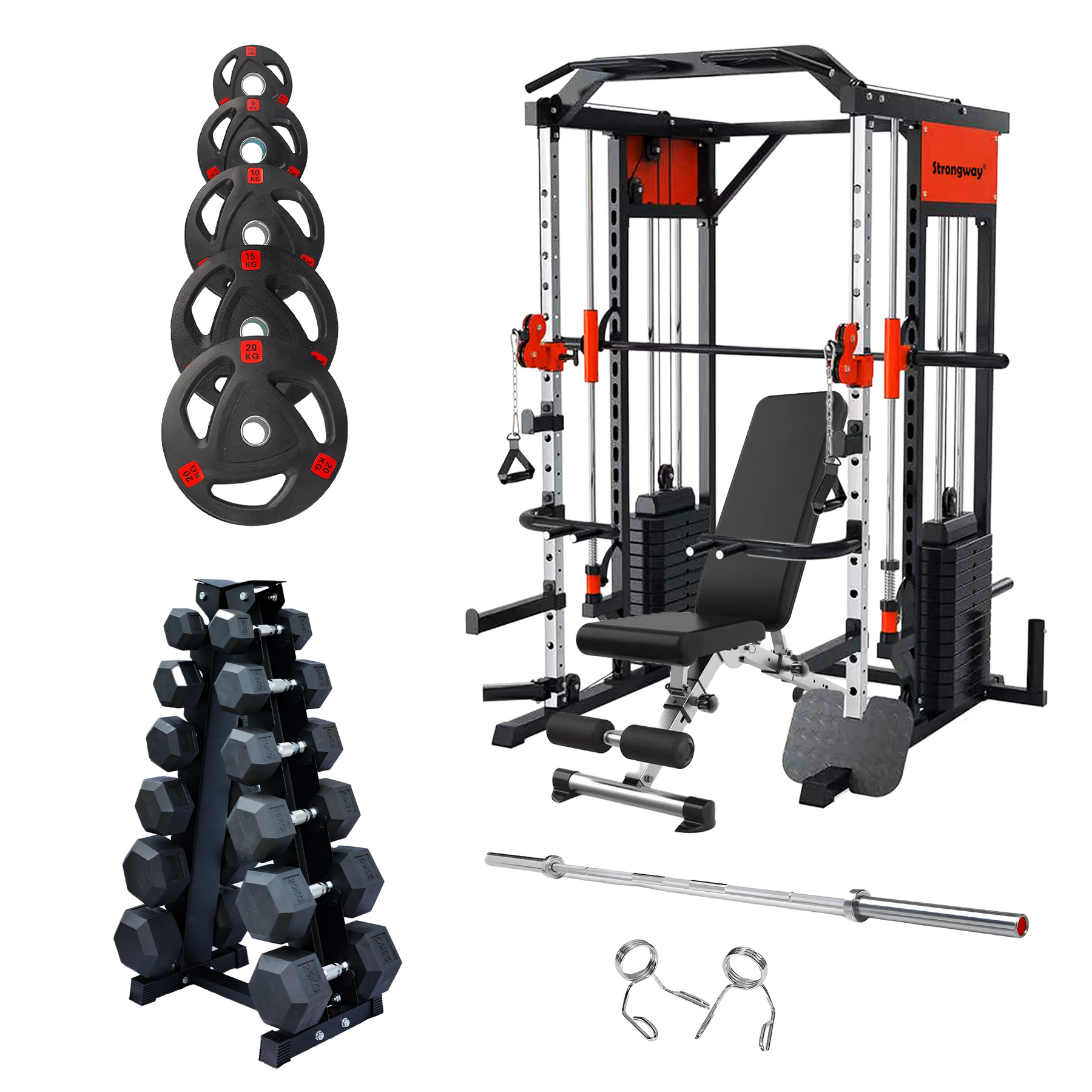 Smith Machine Home Gym Set Launches in UK by Strongway Gym Supplies for ...