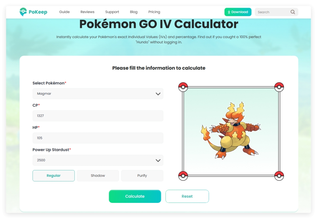 PoKeep Launches Free Online Pokémon GO IV Calculator: No Download or ...