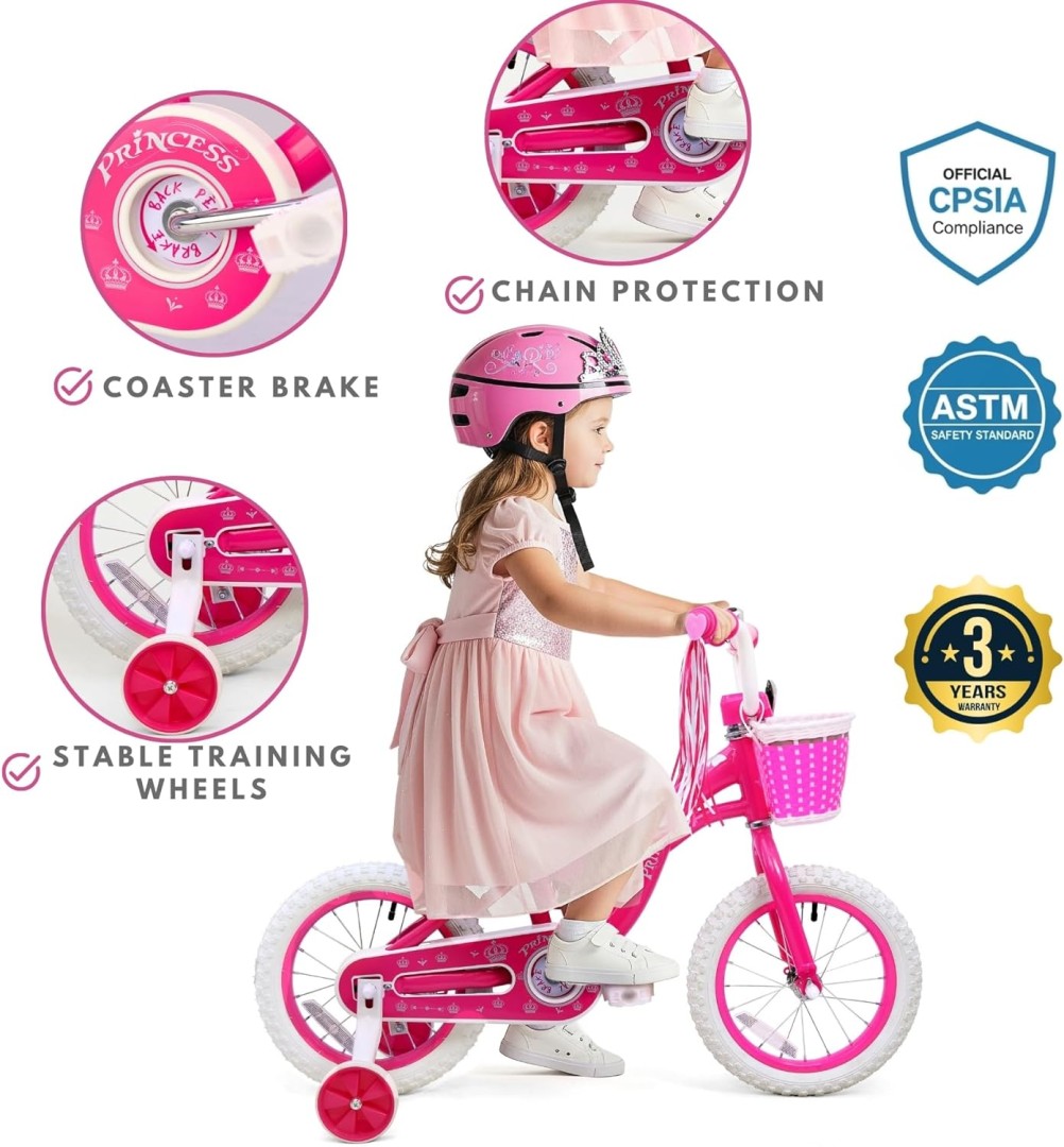Bicystar Unveils New Girls Bike for Toddlers, Delivering a Magical, Safe, and Easy First-Ride ...