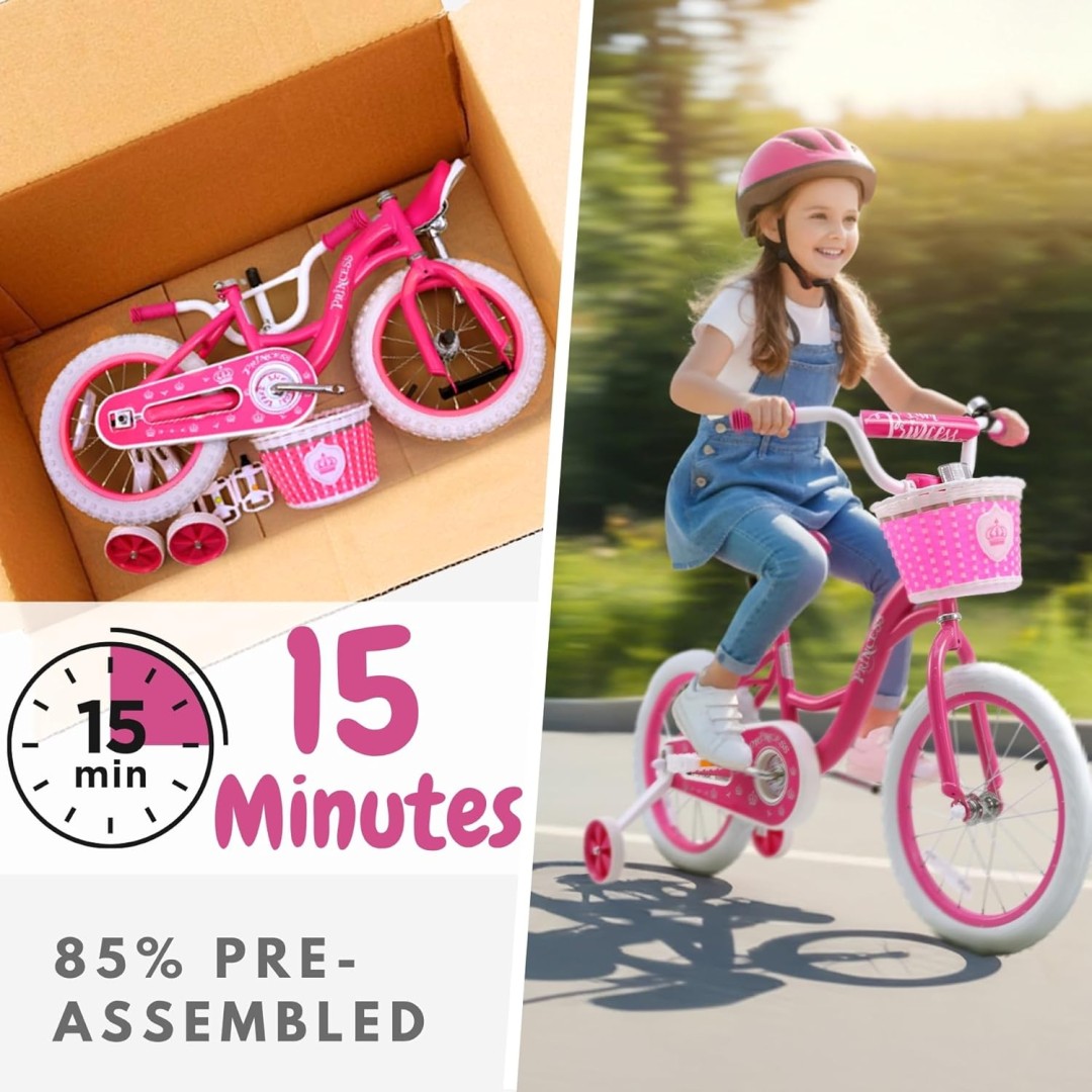 Bicystar Unveils New Girls Bike for Toddlers, Delivering a Magical, Safe, and Easy First-Ride ...