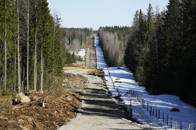 NATO member Finland breaks ground on Russia border fence