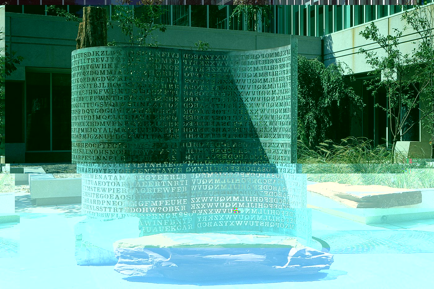 Info to decipher secret message in Kryptos sculpture at CIA ...