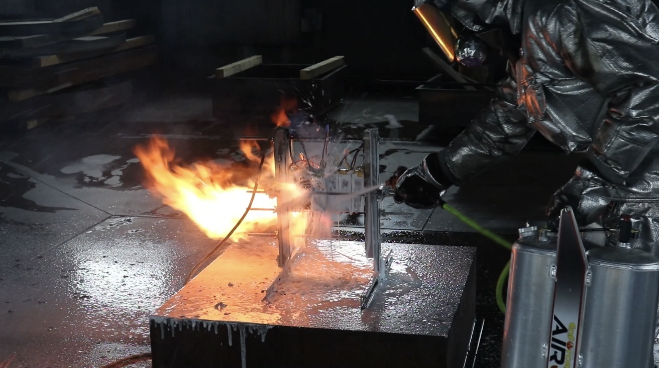 FIREBULL AB and Enforcer AIR 3 Achieve NTA 8133 Lithium Battery Fire ...