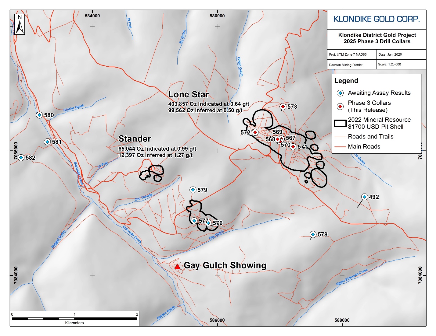 Klondike Gold Intersects 28.67 g/t Au over 0.5 Meter and 23.74 g/t Au ...