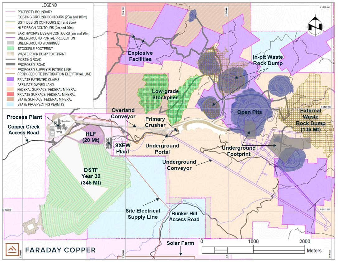 Faraday Copper Announces PEA for Copper Creek with NPV US$713M and 4.2 ...