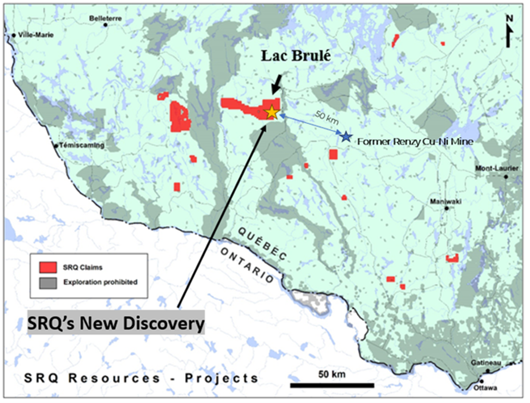 SRQ Resources Discovers Ultramafic Intrusive Complex Hosting Base Metal ...