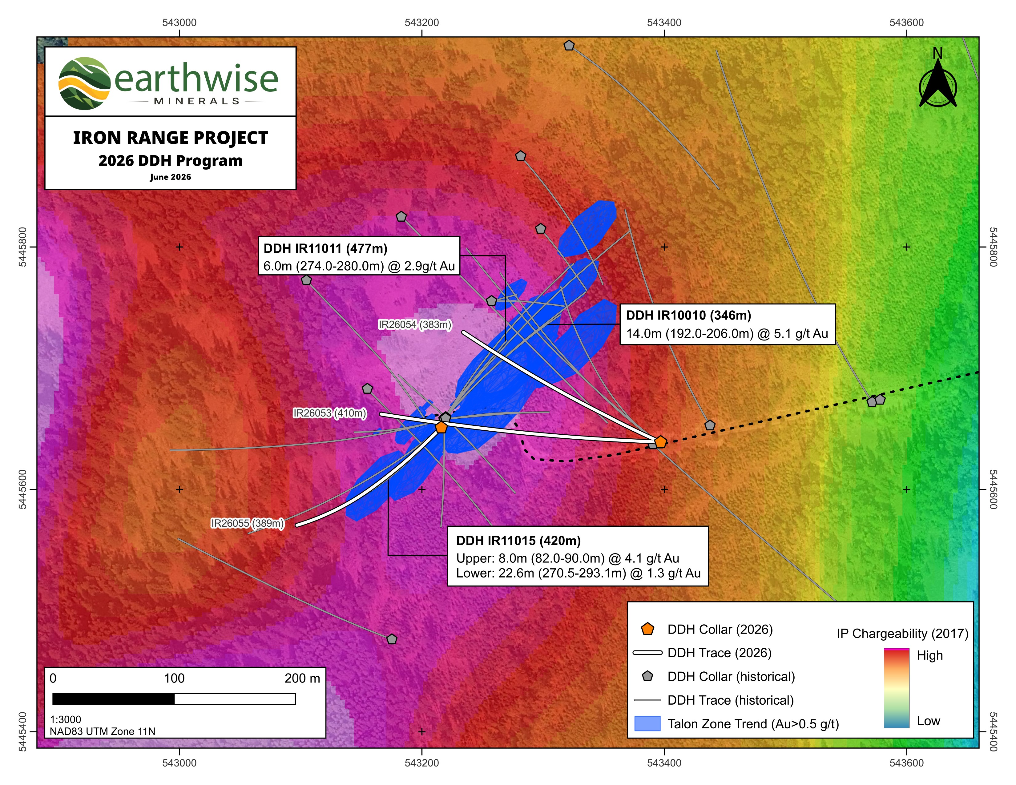 Earthwise Minerals Intercepts Mineralization and Alteration in All ...