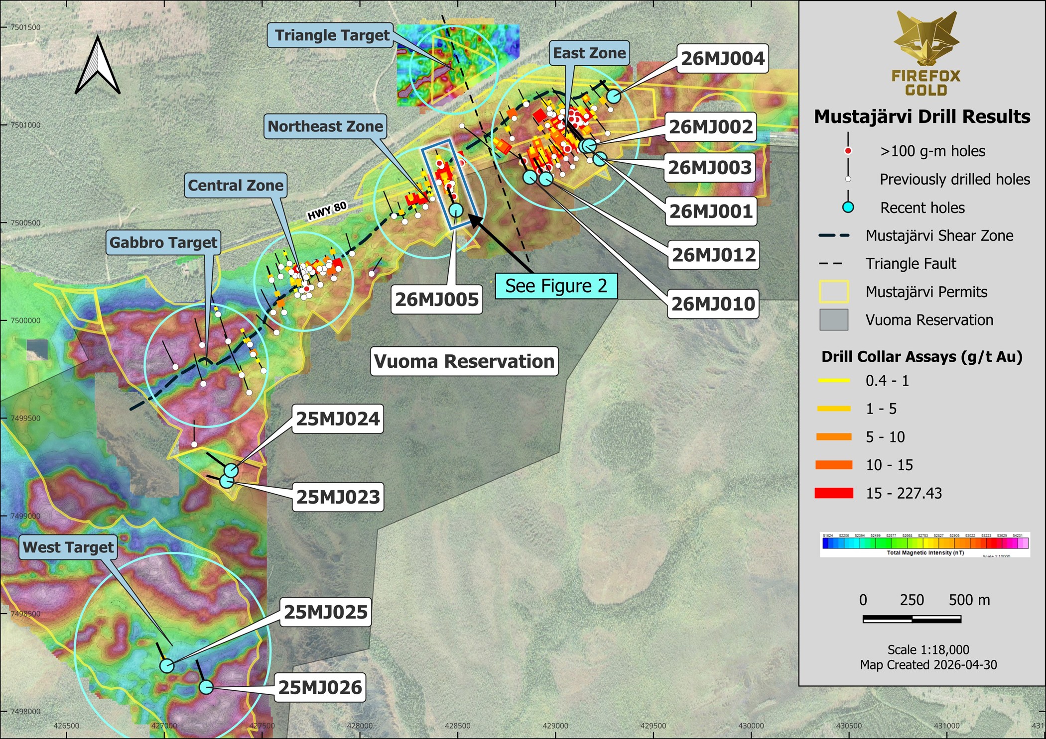 FireFox Gold Adds Deeper Mineralization at the Northeast Zone and ...