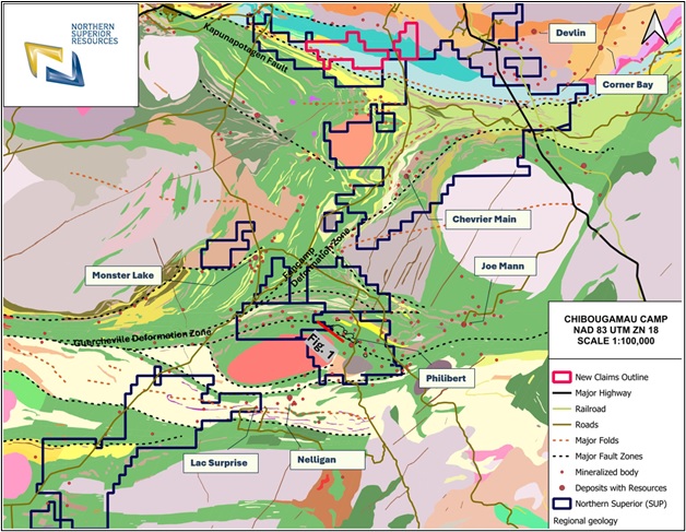Northern Superior Expands Philibert Mineralization Potential With 1.10 ...