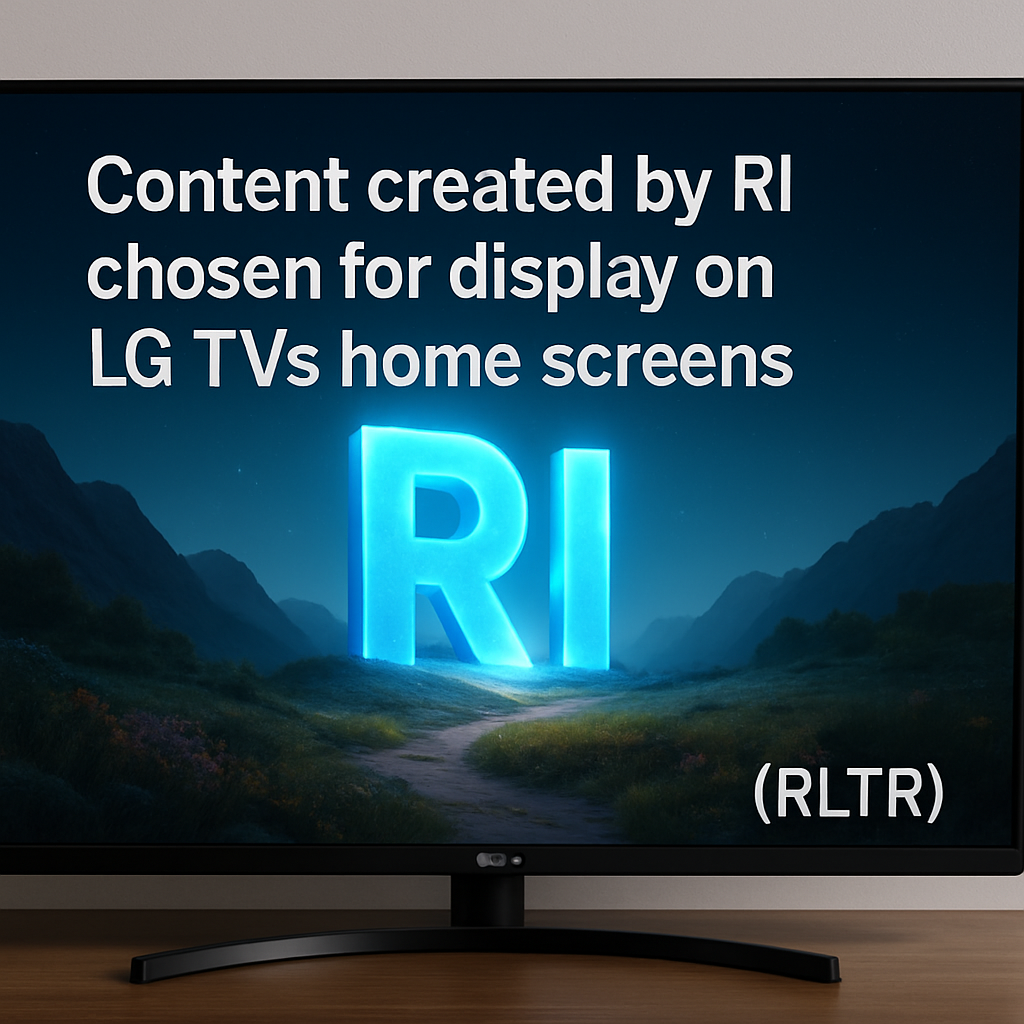 LG Smart TVs to Feature Content Created Entirely by Reel Intelligence ...