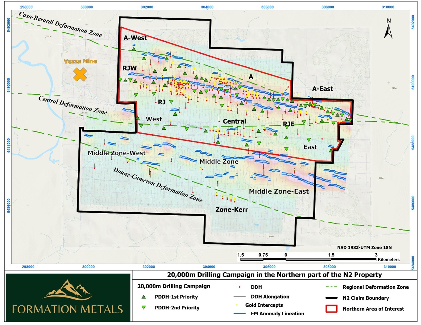 Formation Metals Expands Maiden Drill Program at the Advanced N2 Gold Project to Fully Funded ...