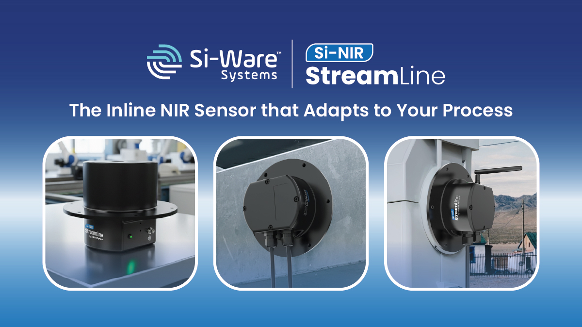 Si-Ware Systems Launches the Most Adaptable Inline FT-NIR Sensor for Real-Time Process ...