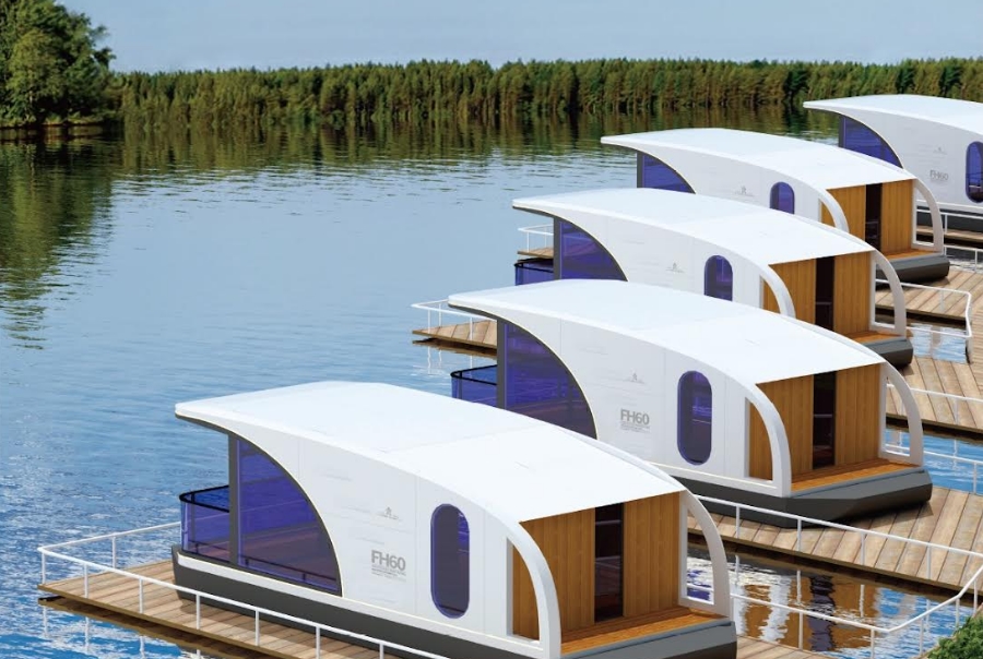 The Largest House Boat Resort in the U.S. is Being Planned - The Globe ...