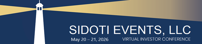 Sidoti Events, LLC's May Micro-Cap Virtual Conference - The Globe and Mail