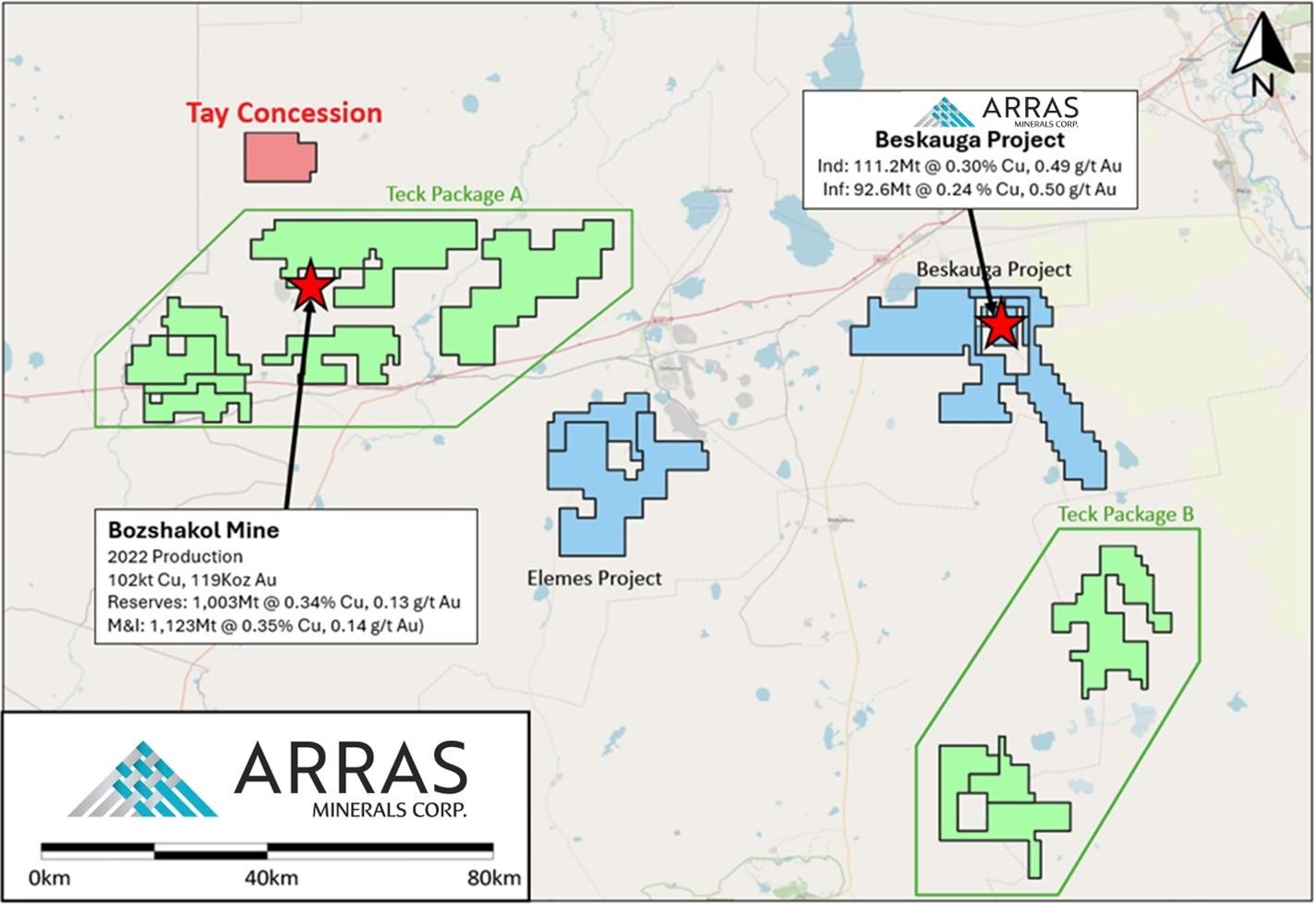 Arras Minerals Commences 2024 Field Program on Its 3,300 SQ KM Licence ...