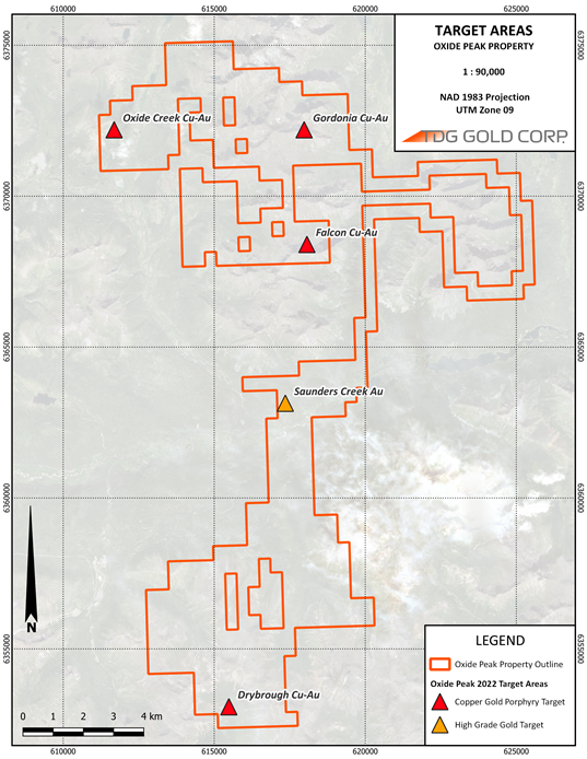 TDG Gold Corp. Identifies 2022 Drill Targets at Its Oxide Peak Earn-in ...