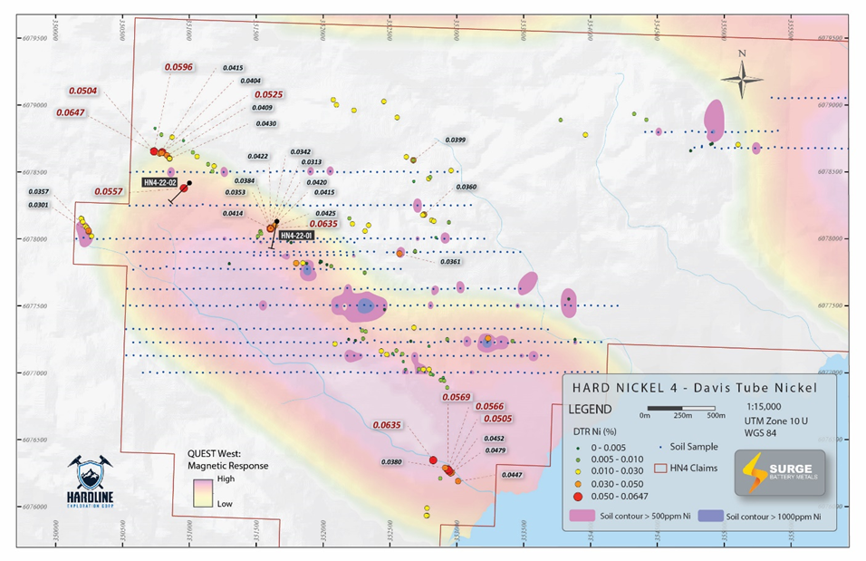 Surge Battery Metals Announces Drilling Underway at the Hard Nickel ...