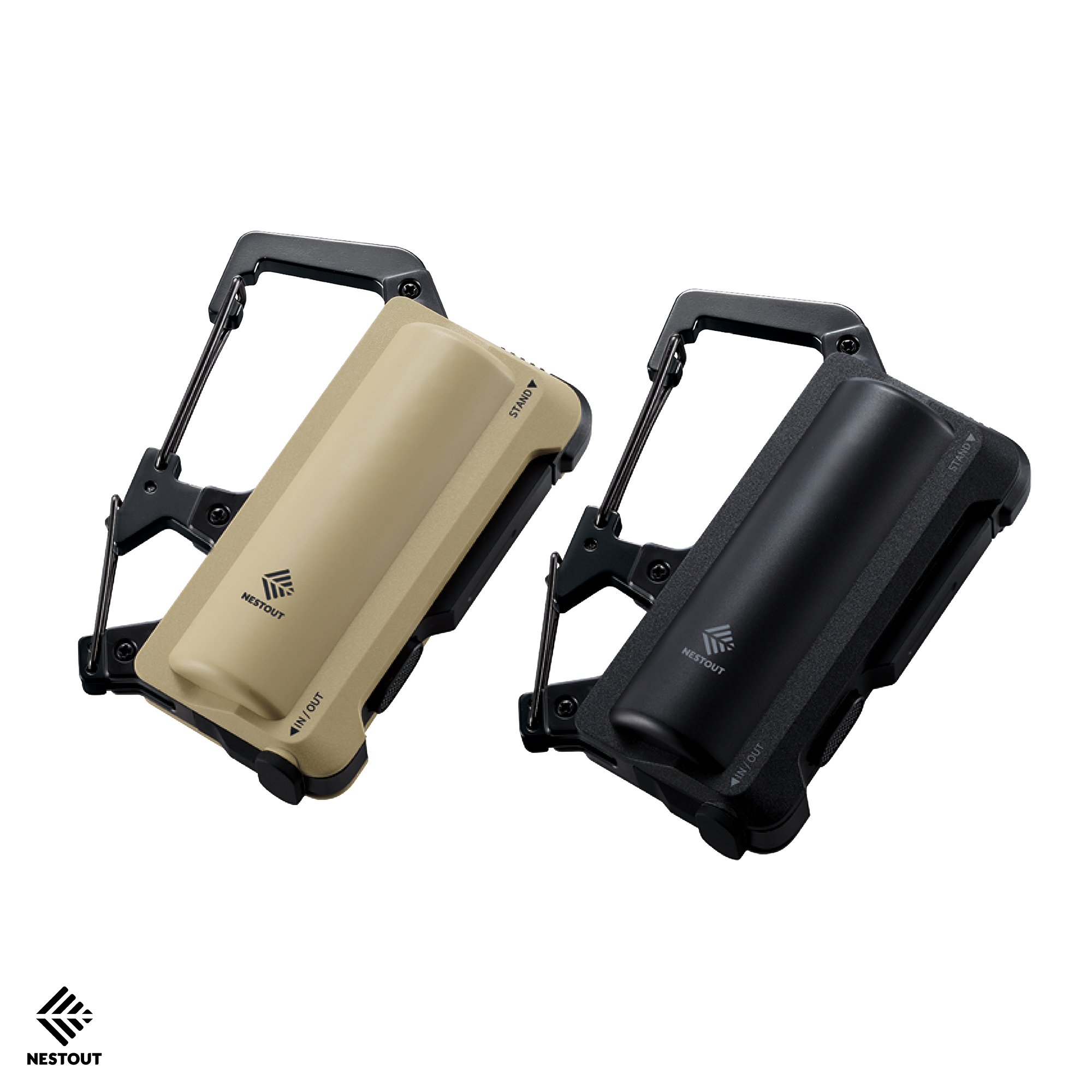 NESTOUT Launches Rugged Carabiner Battery With Built-in Phone Stand ...