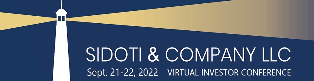 Sidoti's September Small-Cap Virtual Conference - The Globe and Mail