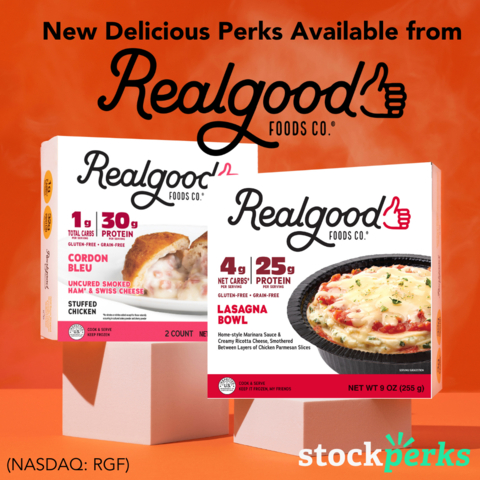 Real Good Foods Partners with Stockperks to Reward Retail Investor ...