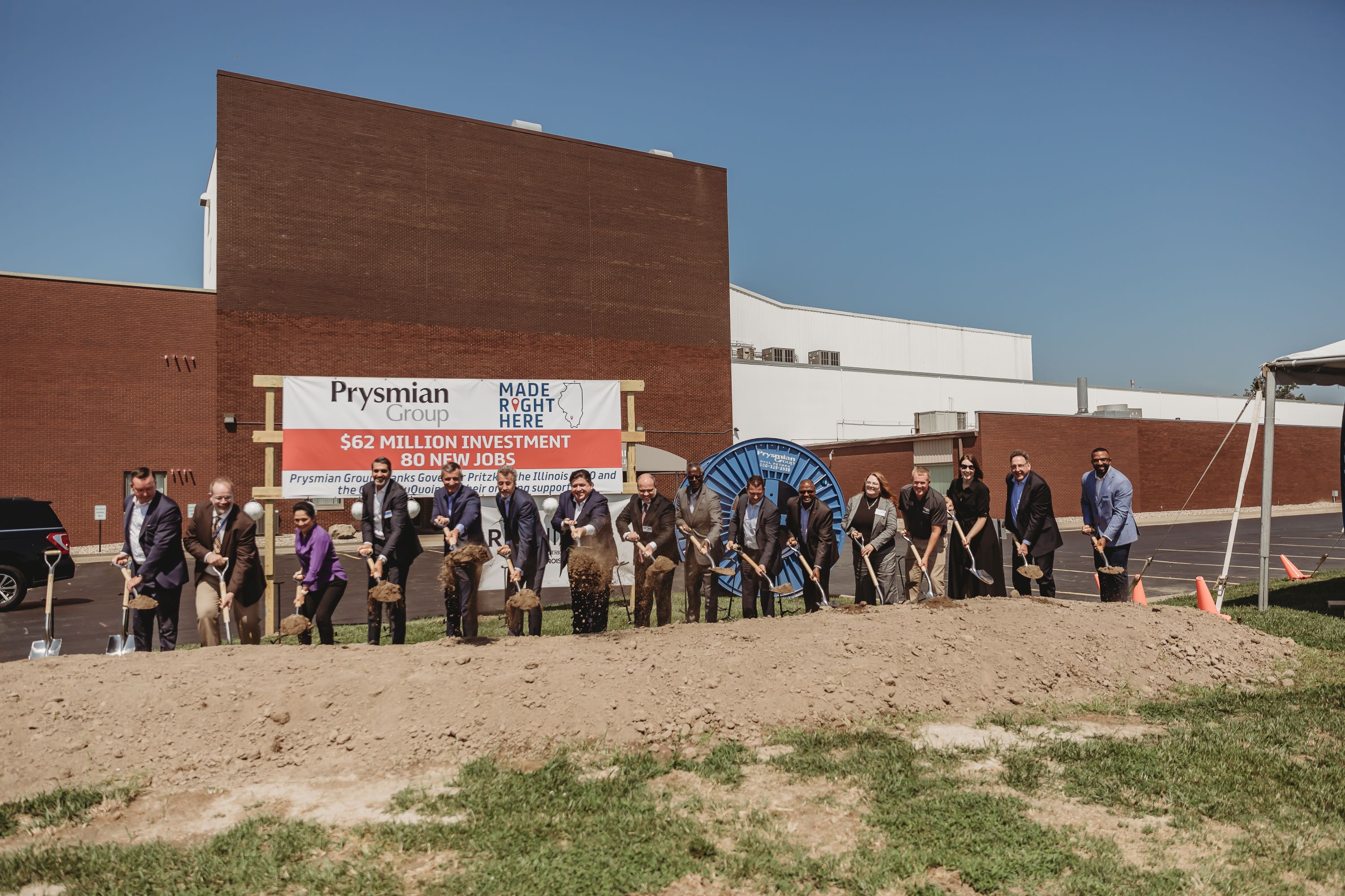 Prysmian Group Breaks Ground on $63.8M Du Quoin Facility Expansion ...