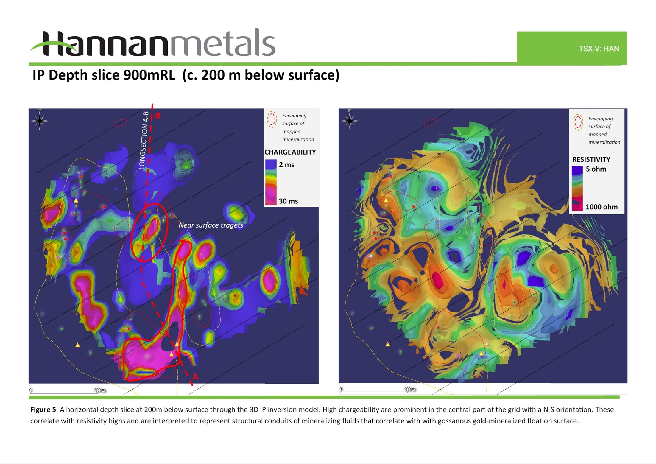 Hannan Metals Discovers 1.2 km Chargeability Anomaly at Sortilegio ...