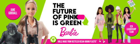 The Future of Pink is Green®: Barbie® Introduces New Dr. Jane Goodall ...