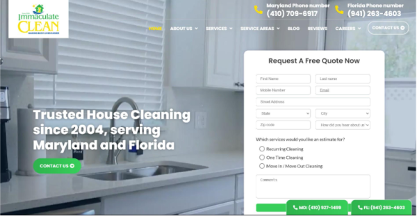 Immaculate Clean Launches New Website To Enhance User Experience - The ...