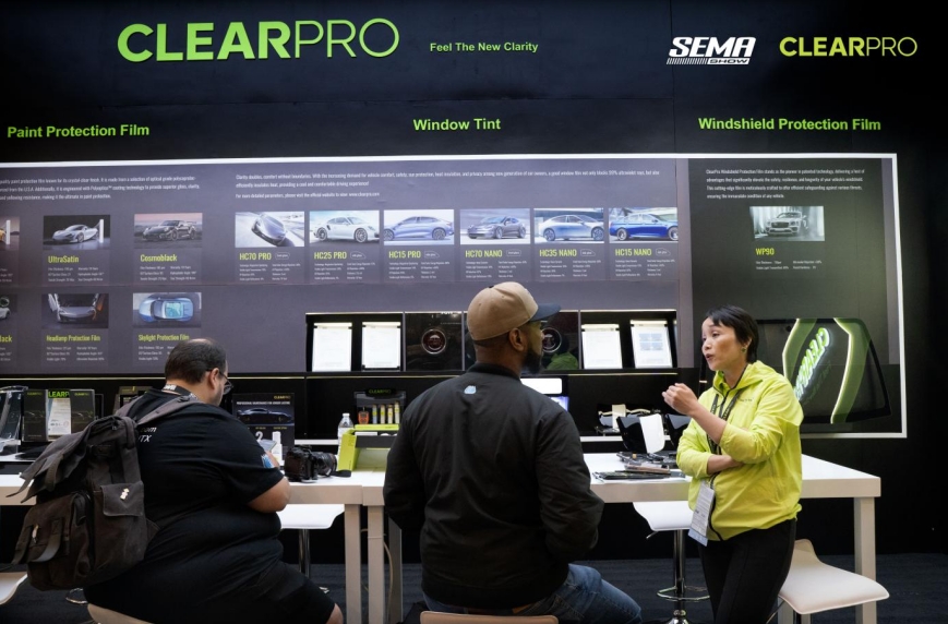 ClearPro Unveils the Automotive Protection Film Innovation at SEMA 2024 ...