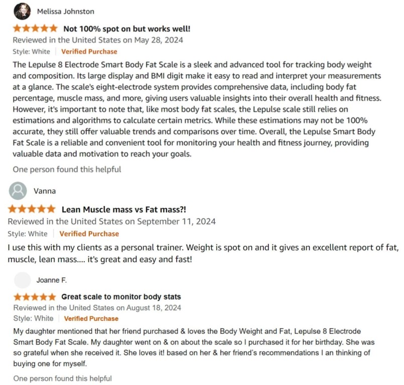 The Next-Generation Lepulse Body Composition Scale: Revolutionizing the Way Body Fat Composition ...