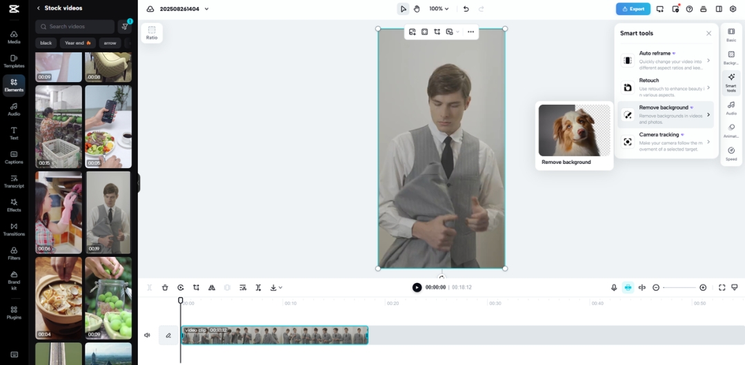 Capcut AI Background Generator That Creates Transparent Stickers - The ...