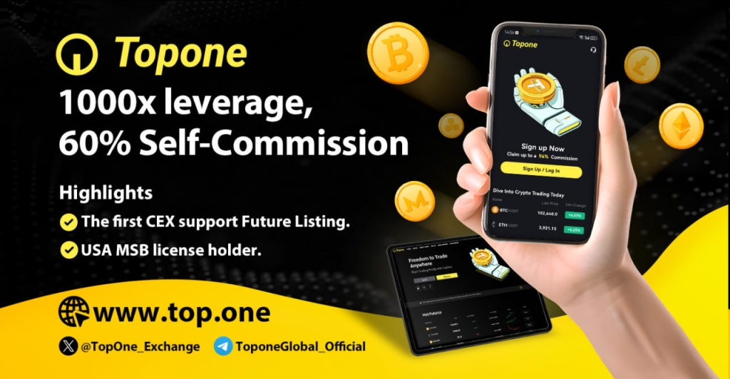 Topone Exchange: 1000x Leverage and Free Trading, All at the Fingertips - The Globe and Mail