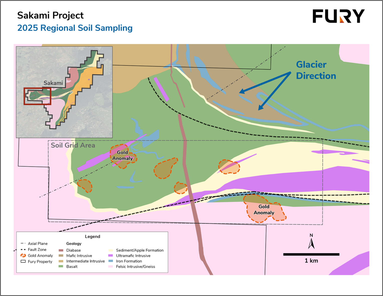 Fury Confirms Continuity and Extends Near Surface Gold Mineralization ...