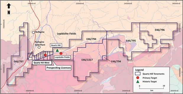 Lithium Exploration Update 2024 Quartz Hill Joint Venture - The Globe and Mail