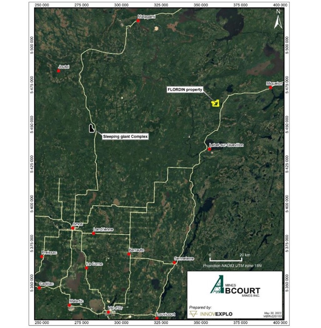 Abcourt Starts Drilling Campaign on its Flordin Property - The Globe ...