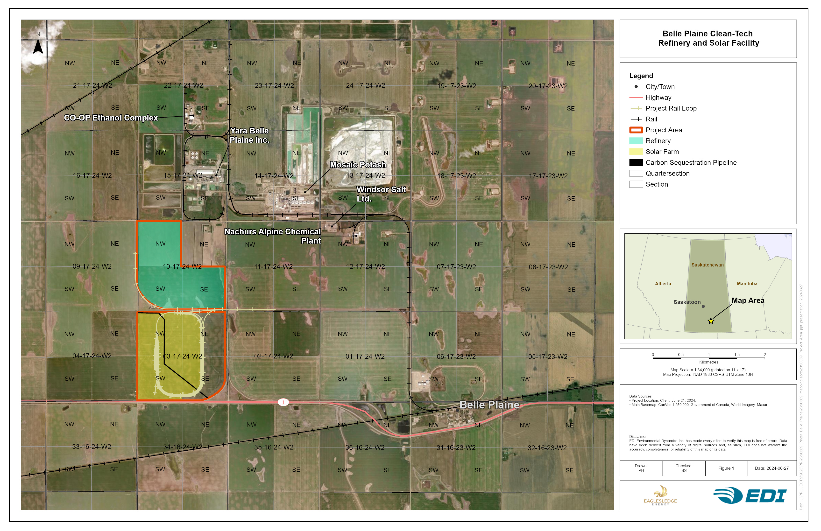 Eaglesledge Energy’s Proposed Clean-Tech Refinery and Solar Facility ...
