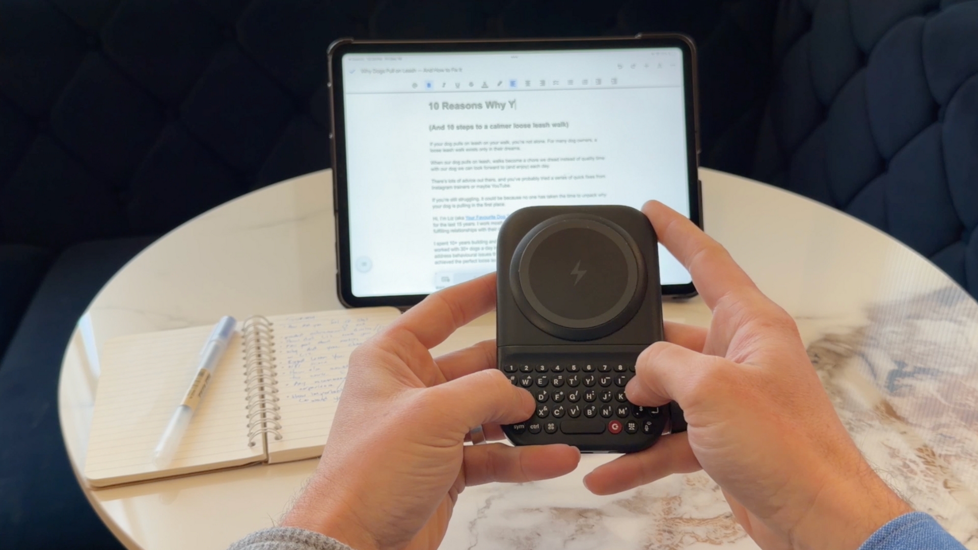 Clicks Debuts Power Keyboard, a Pocket Keyboard Designed For Smart ...