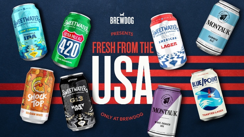 Fresh From the U.S., BrewDog Unleashes Iconic American Craft Beers ...