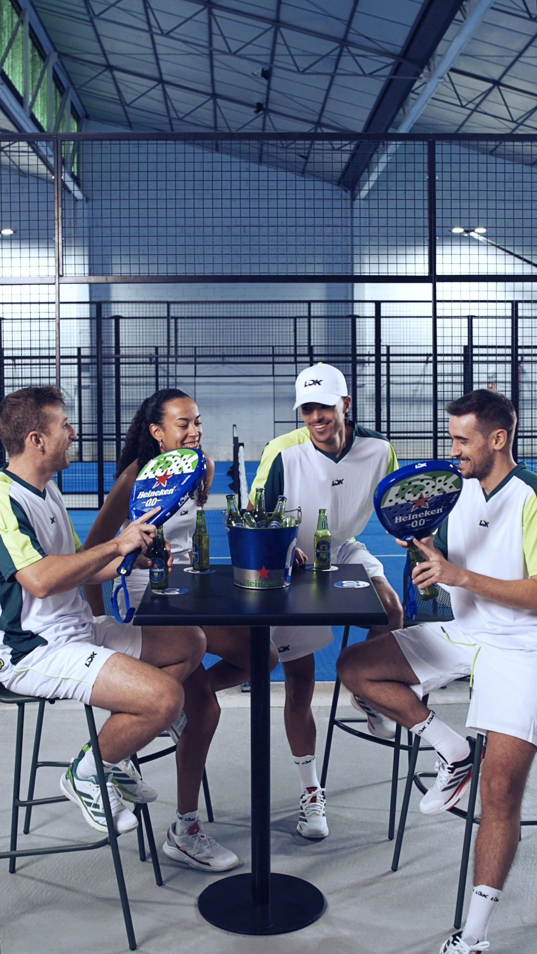 Heineken® 0.0 x LÕK serve up the world’s first padel racket with a ...