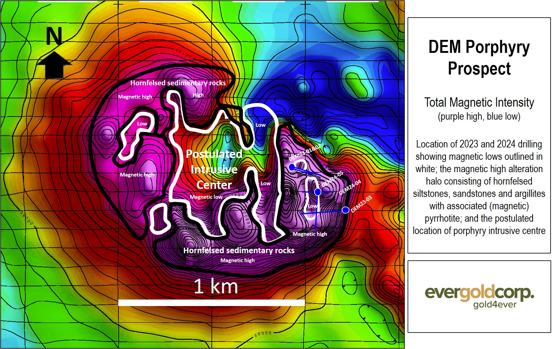 Evergold Awaits New Drill Assays from DEM Porphyry “Halo”, Identifies ...