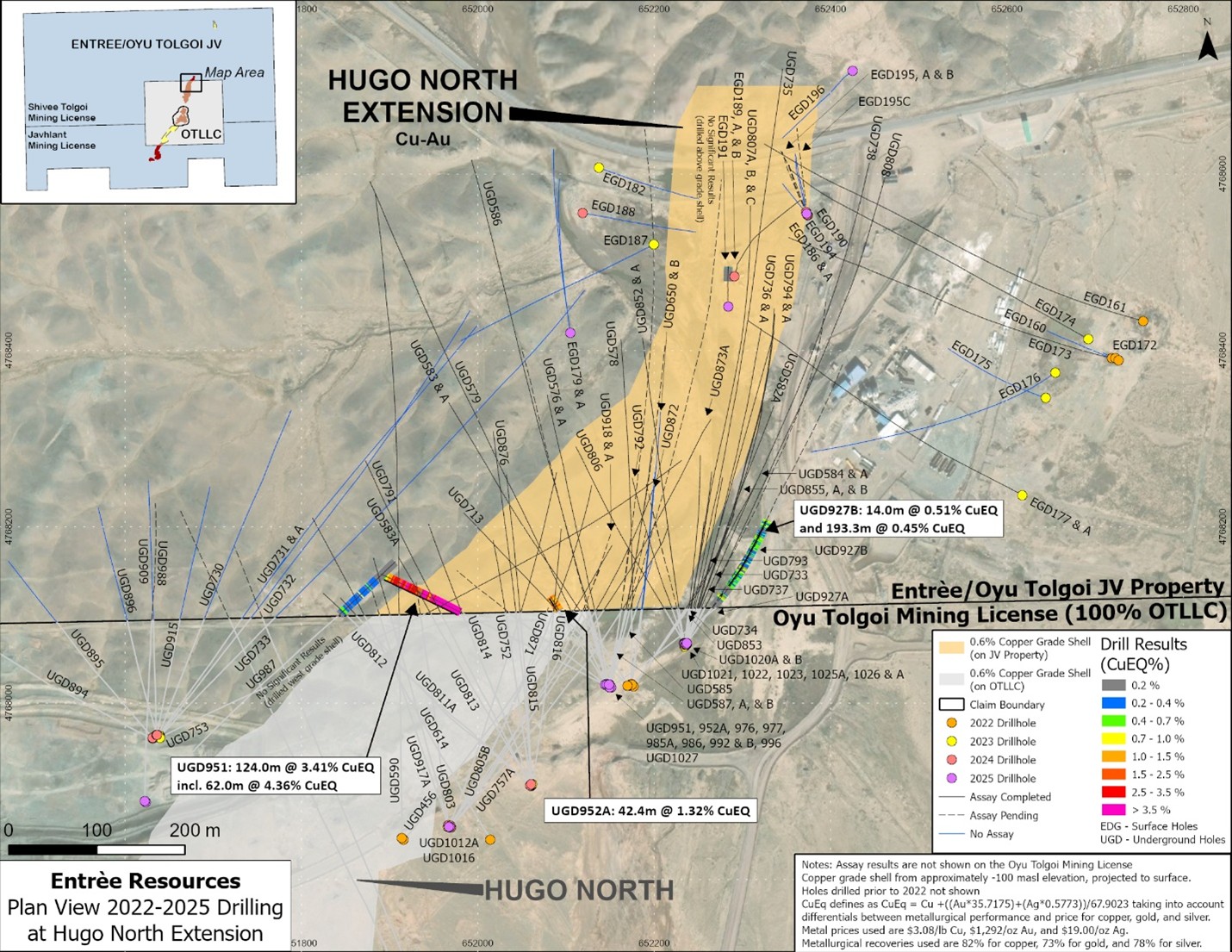 Entrée Resources Provides JV Licenses Update and Drill and Regional ...