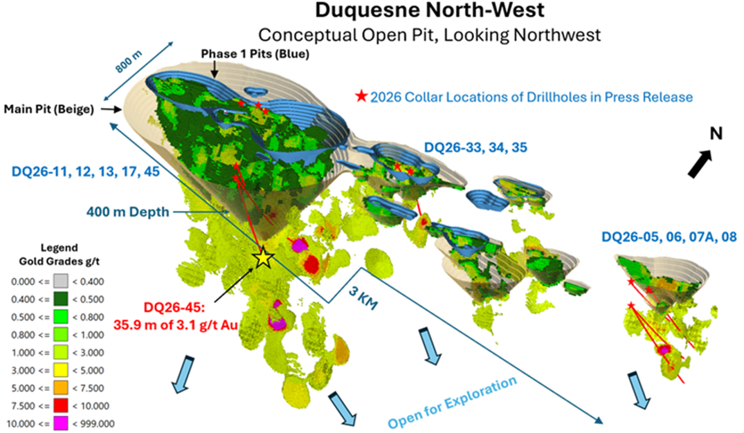 Emperor Reports Deep Wide High-Grade Gold Intercept on the Duquesne ...