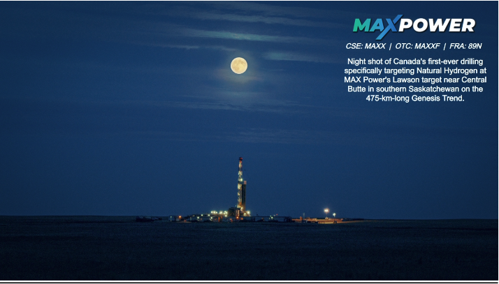 MAX Power to Showcase Natural Hydrogen Leadership at 2026 Global Energy ...