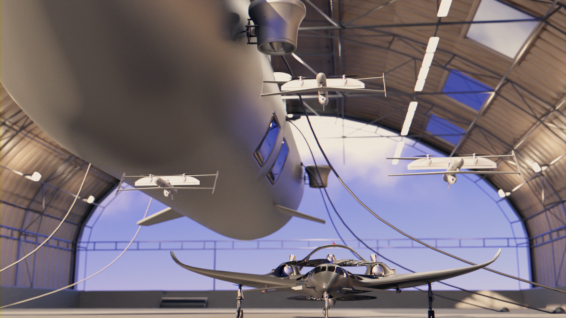 UAV Corp's (UMAV) Skyborne Technology to Build "SKY" Hangar at Its ...