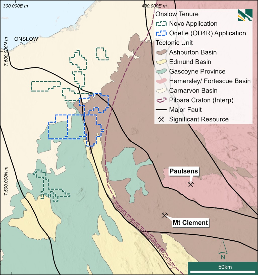 Novo Secures Strategic Land Position in the Onslow District Western ...