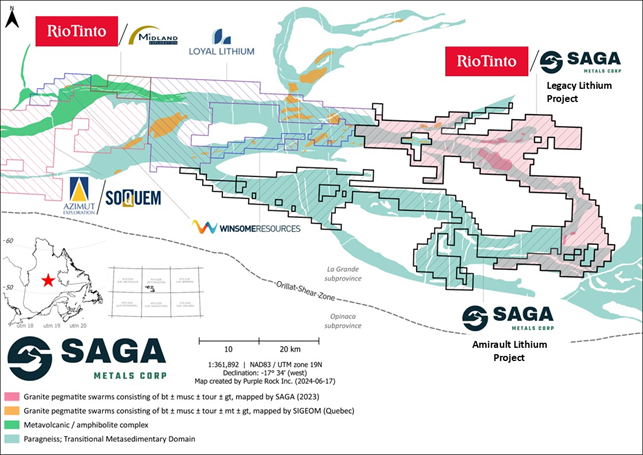 SAGA Metals Updates On Rio Tinto’s Field Progress at Optioned Legacy ...
