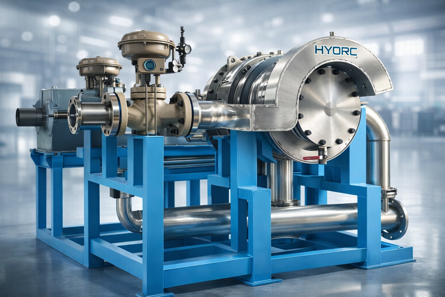 HyOrc Completes Factory Acceptance Test of 500kw ORC Turbine for ...
