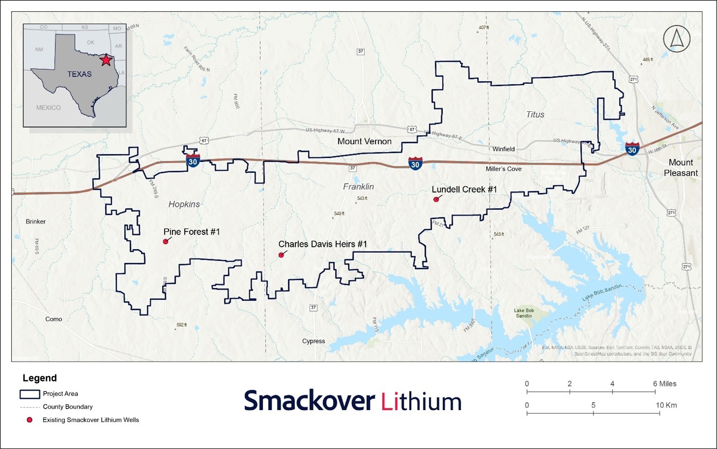 Smackover Lithium Releases Maiden Inferred Resource for its Franklin ...